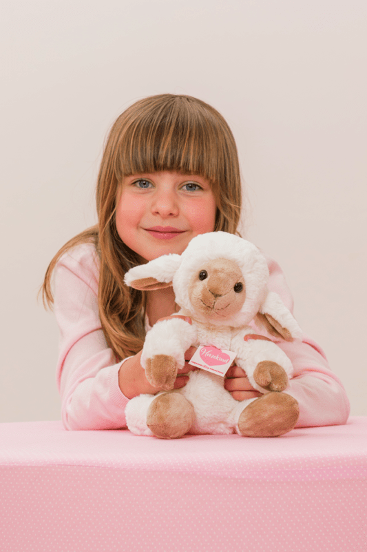 Lamm mjukisdjur Frido Teddy Hermann - Bamsesbollar.se