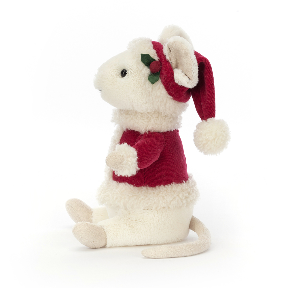 Mus mjukisdjur Merry Mouse Jellycat - Bamsesbollar.se